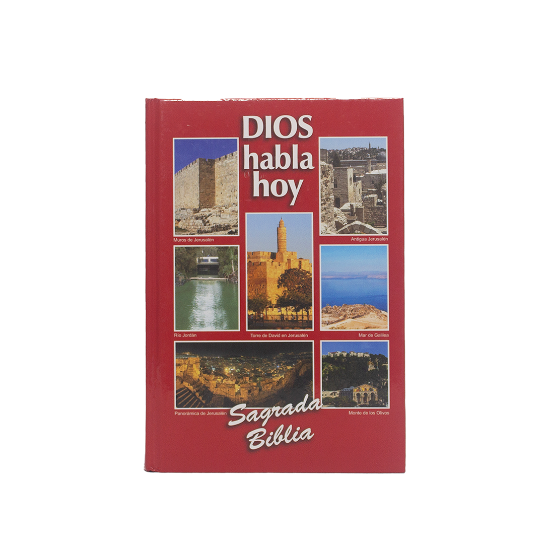 BIBLIA DIOS HABLA HOY TAPA ROJA - Sociedades Bíblicas Unidas en Venezuela